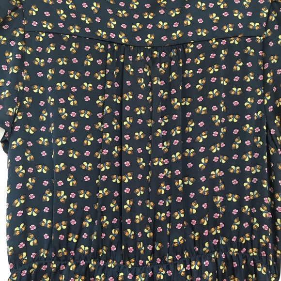Paul & Joe | Dresses | Pauljoe Sister Floral Ruffle Dress Size 42 M ...